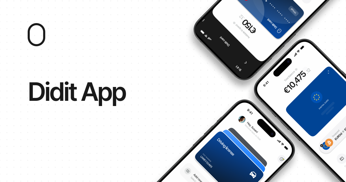 Download the Didit App | Access a Global Economy & Manage Digital ID
